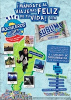 Mass Promocion: Blog de Marketing: Sublime lanza la promoción MOCHILEROS