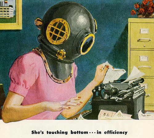 copyranter: Report from the Typing Pool, #2.