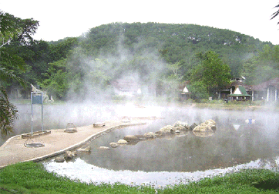 Around yala: Betong Hot Spring