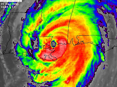 B Squared's Picture Blog: Hurricane Katrina Radar Captures