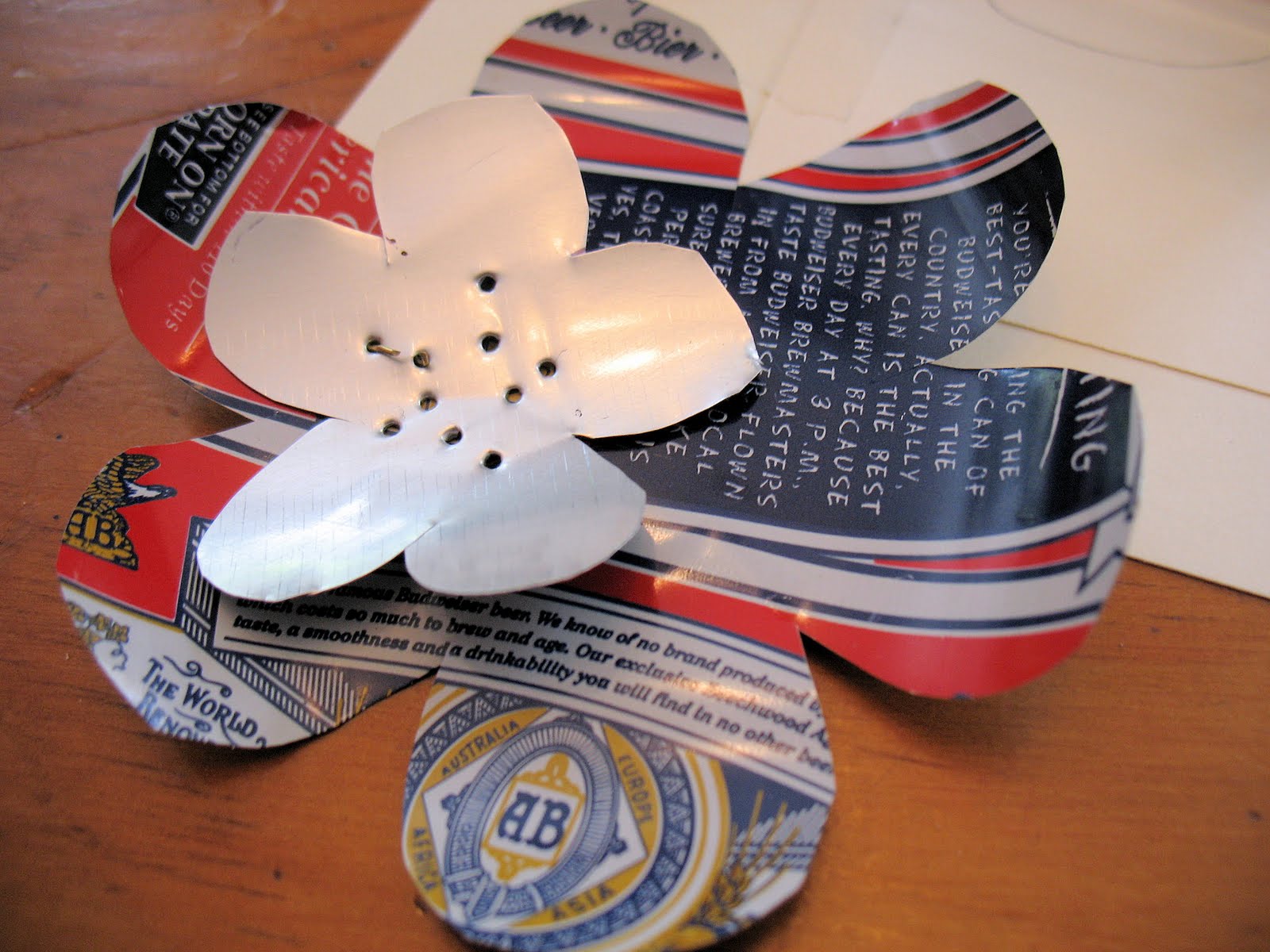 52 Projects: Week 12: Blooming Beer Cans