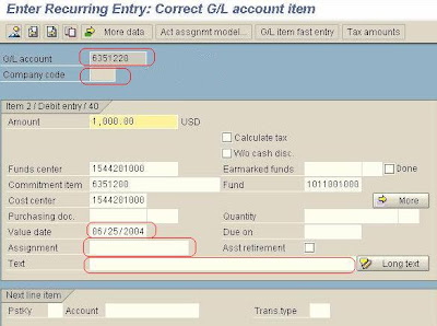 Belajar SAP step by step: SAP FBD1 Input cepat transaksi berulang