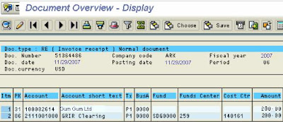 SAP e-mory: SAP MR8M Reversing MIRO Invoice