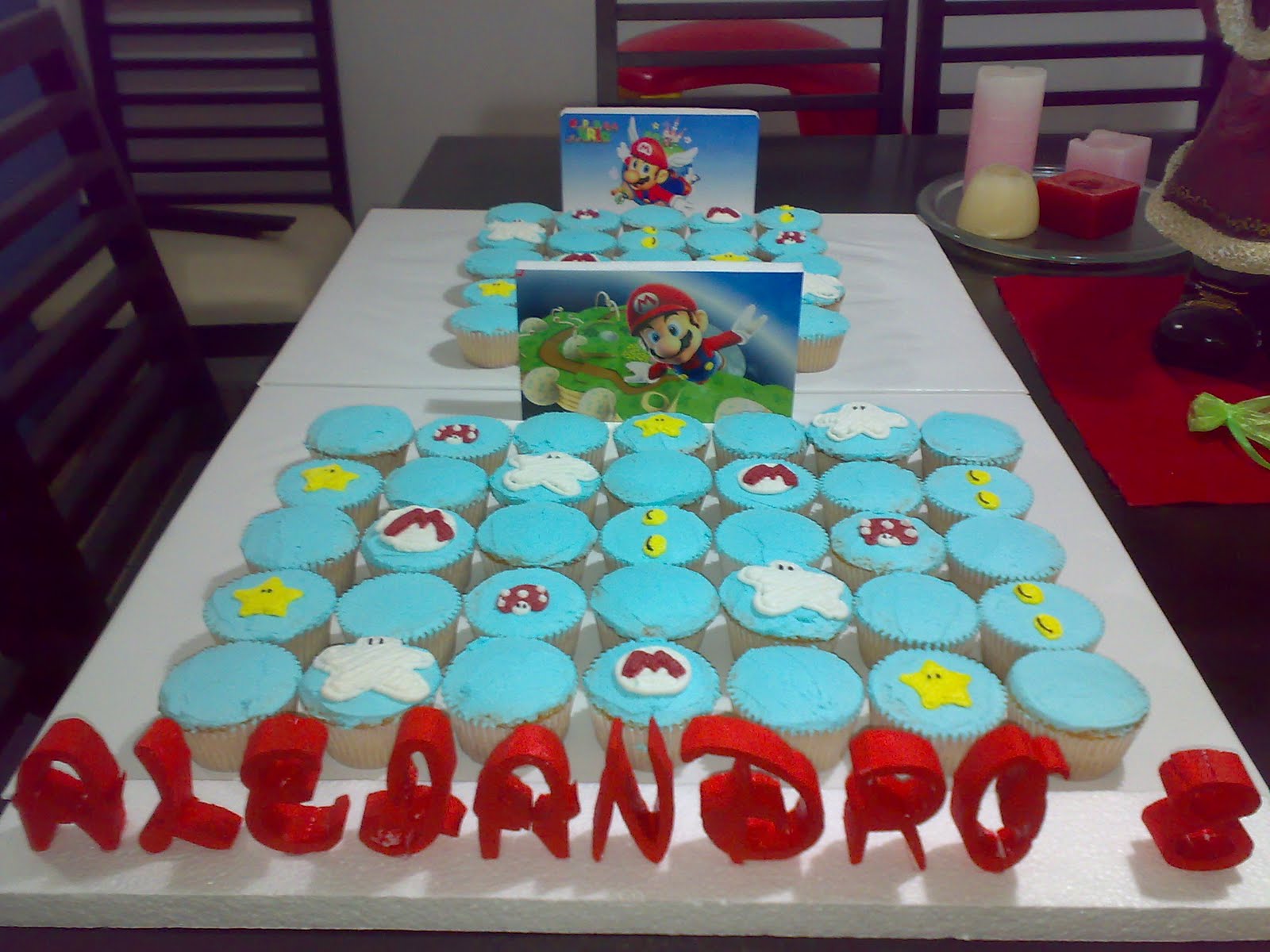 MANE´S: Mario Bros cupcakes
