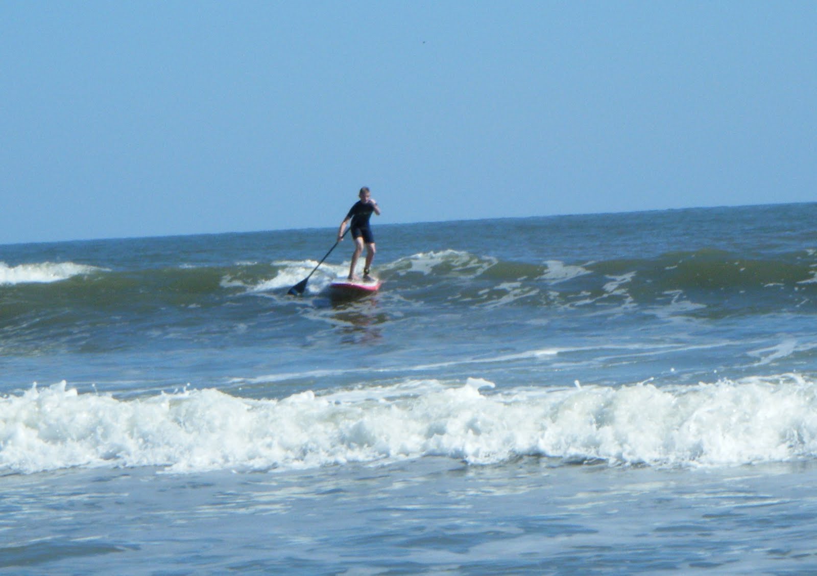 Atlantic Paddle Surfing: Fun little. Sat Surf.