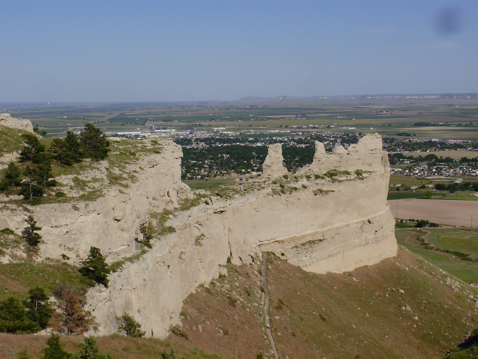 Life at 55 mph: Scotts Bluff National Monument in Gering, Nebraska ...