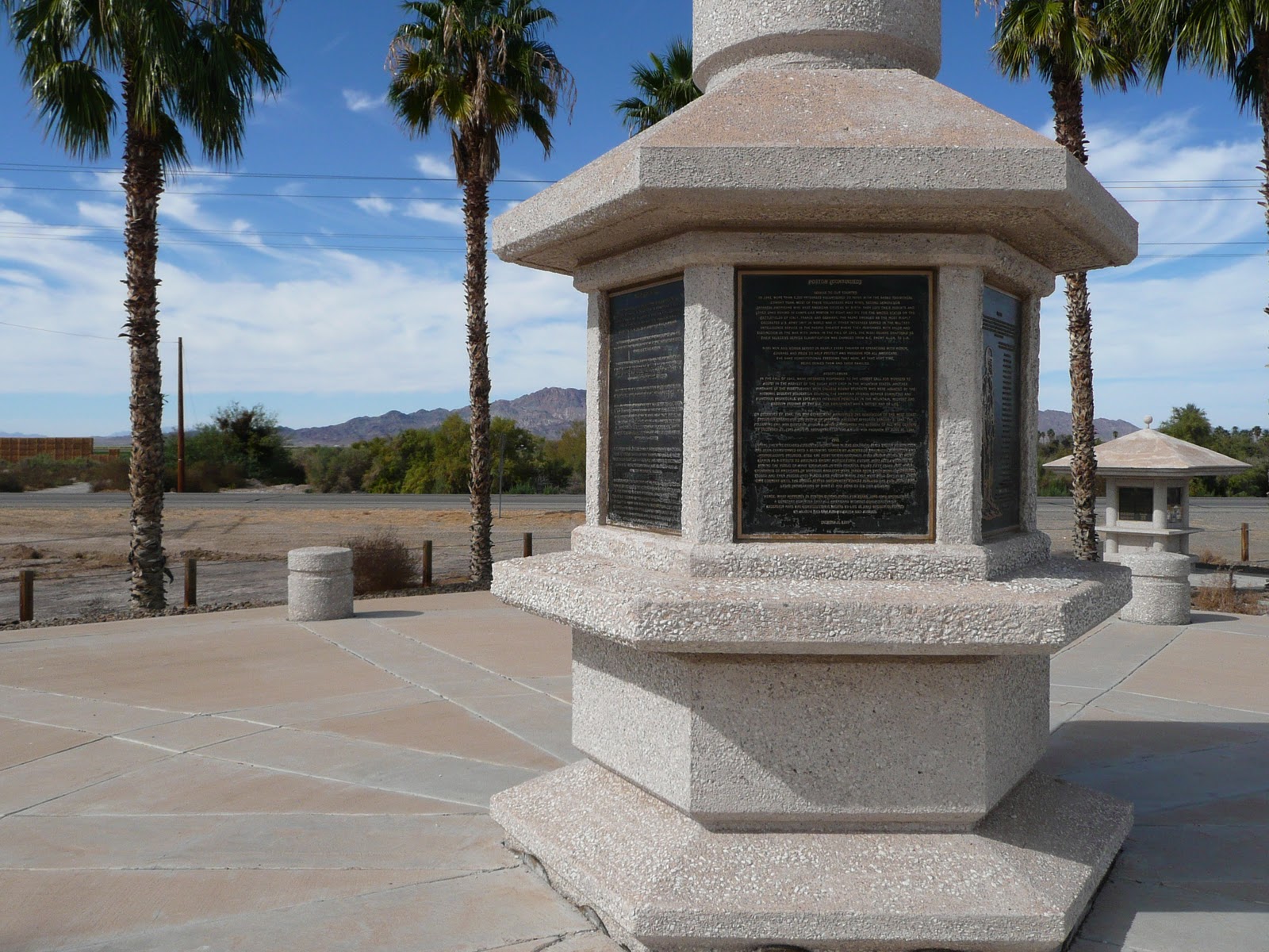 Life at 55 mph: Japanese Internment Camp Monument in Poston, Arizona ...
