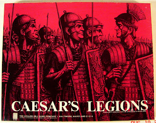 Map and Counters: TAHGC, CAESAR’S LEGIONS (1975)
