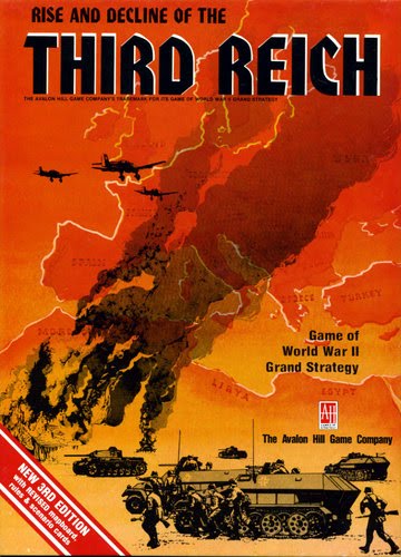 Map and Counters: TAHGC, THIRD REICH, 4th Ed. (1974/1981)