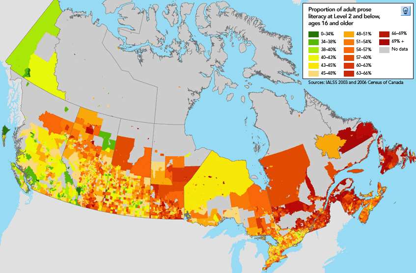 CanadiUN: Literacy from illiteracy