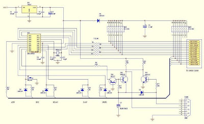 Electronics Circuit Application: GPIB to RS-232 converter