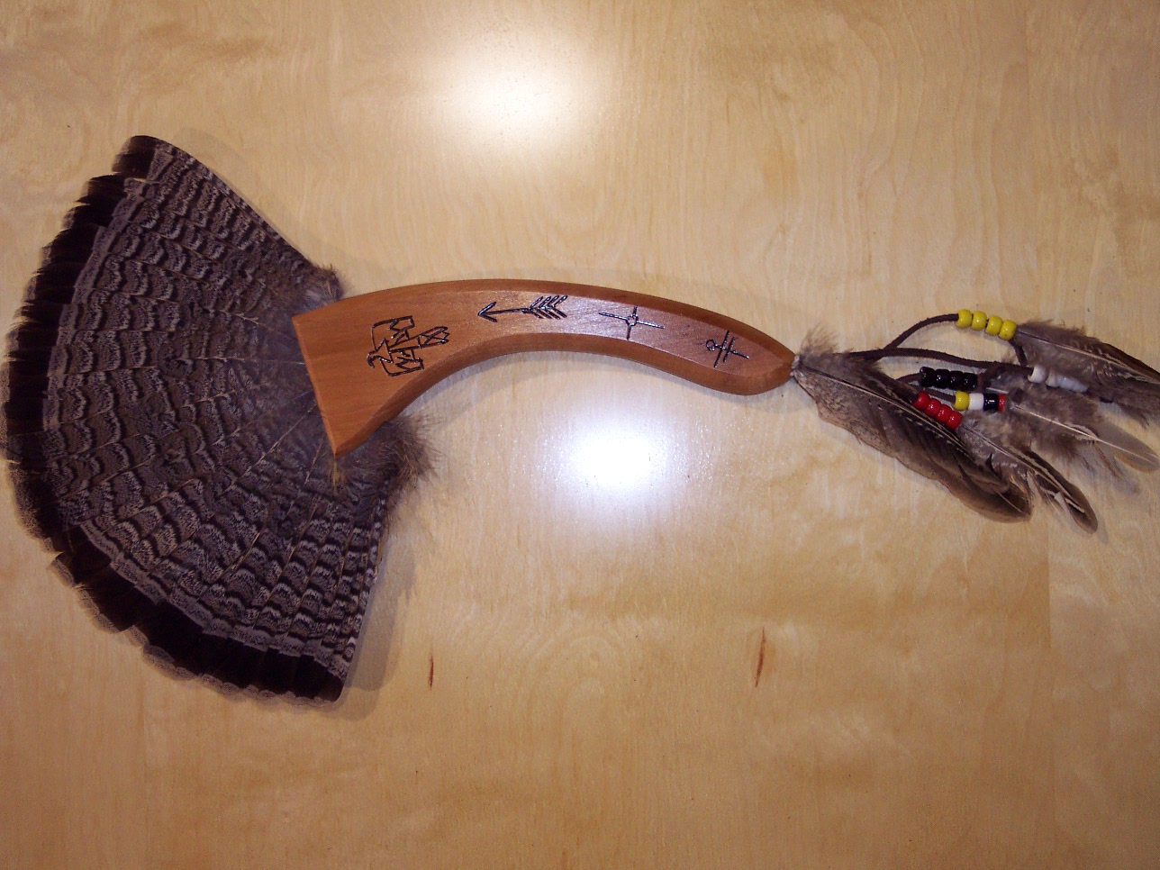 SilentFeathers Sacred Pathways: Native American Style Feather Fans