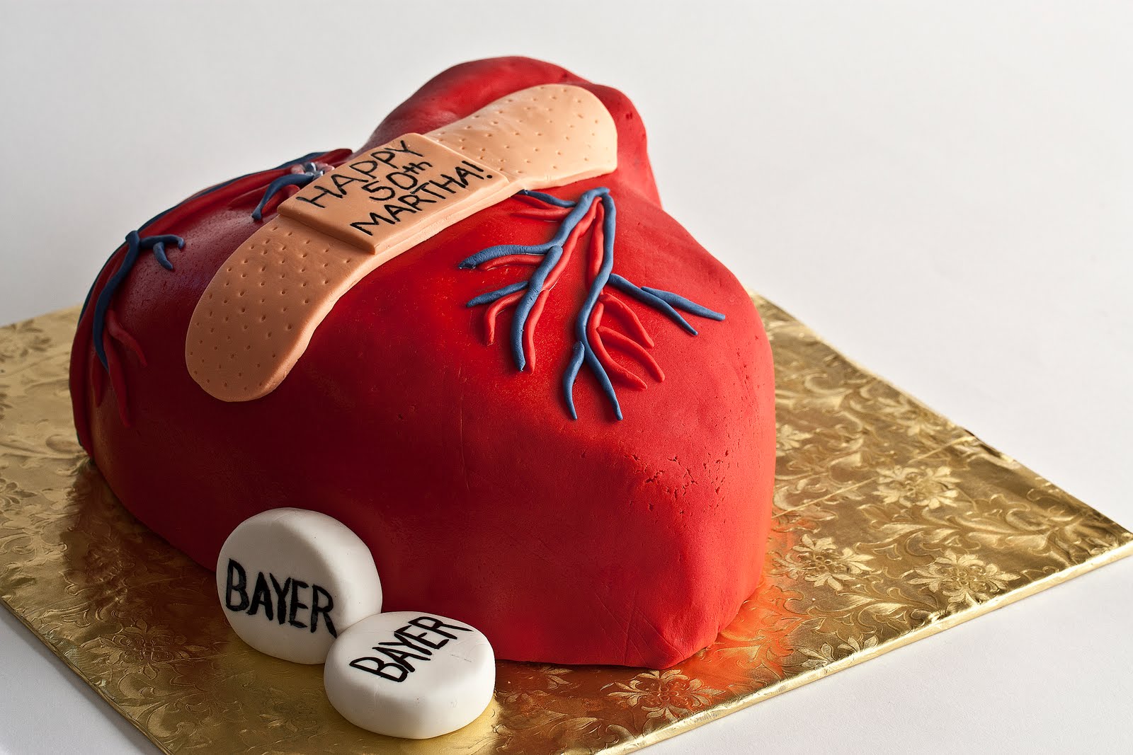 Anatomical Heart Cake