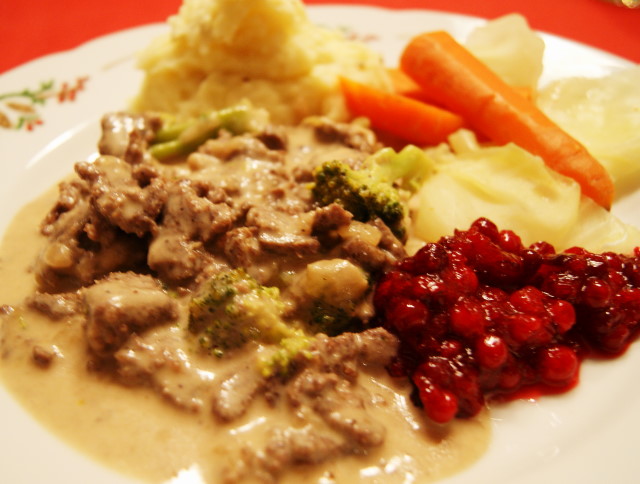 There's something about Norway: A Traditional Norwegian Reindeer Dinner.