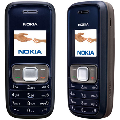 Nokia 1209 Features ~ Grey Mobile Phonecell
