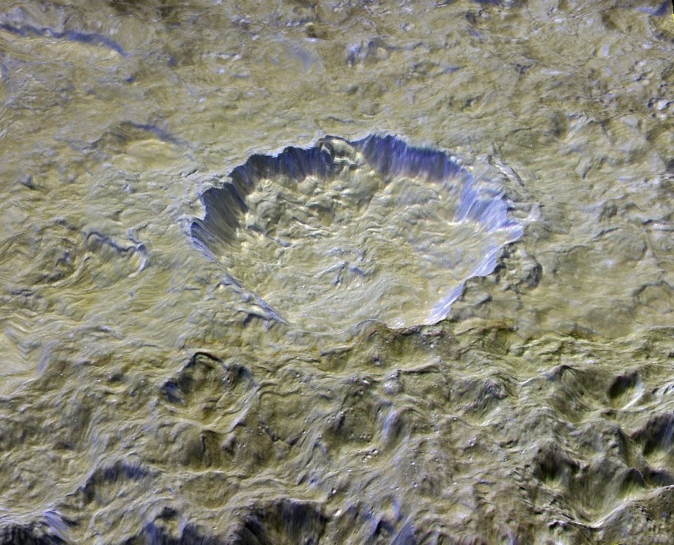 Dr. Schenk's 3D House of Satellites: Saturn Triple Play - Tethys, Rhea ...