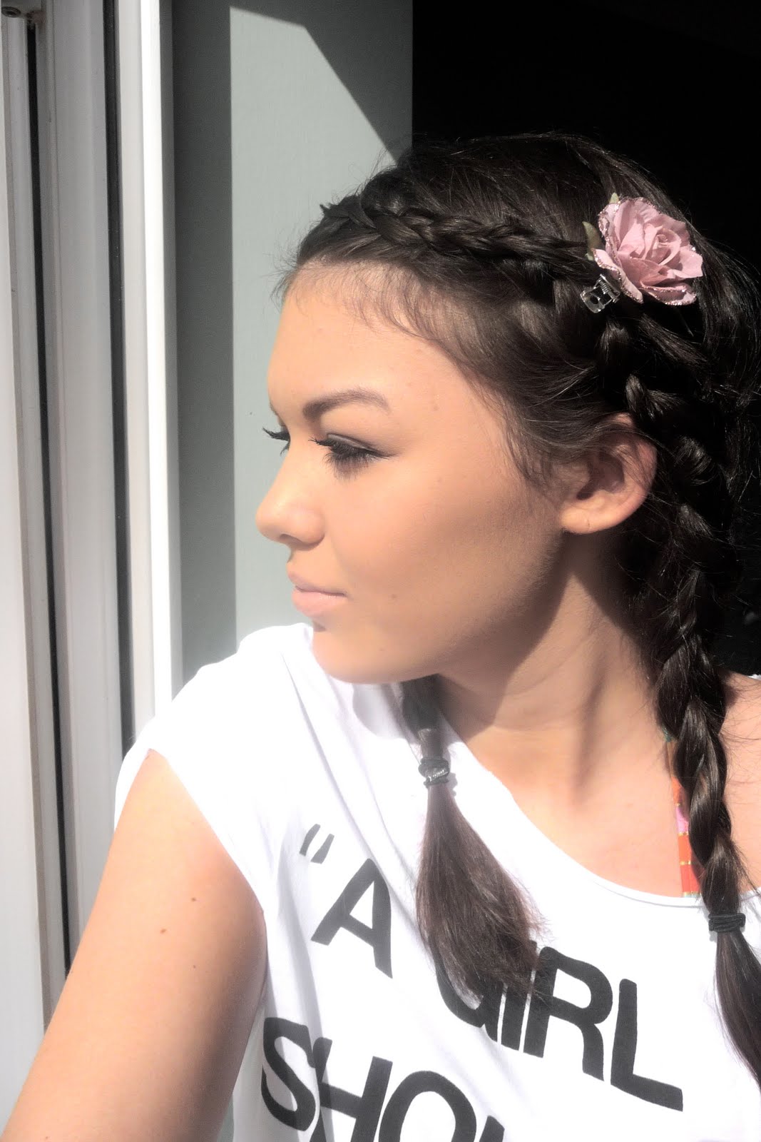 the beauty series | uk beauty blog: summery french plaits