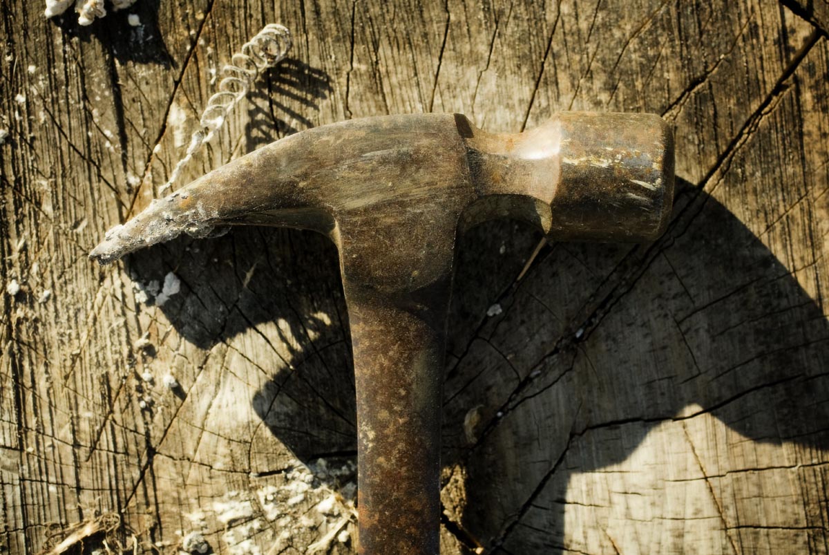 Yandell Photography: Hammer on Wood