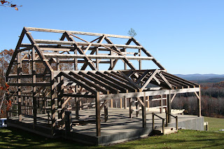 Timber Frame Construction by Vermont Timber Works.: My Timber Frame