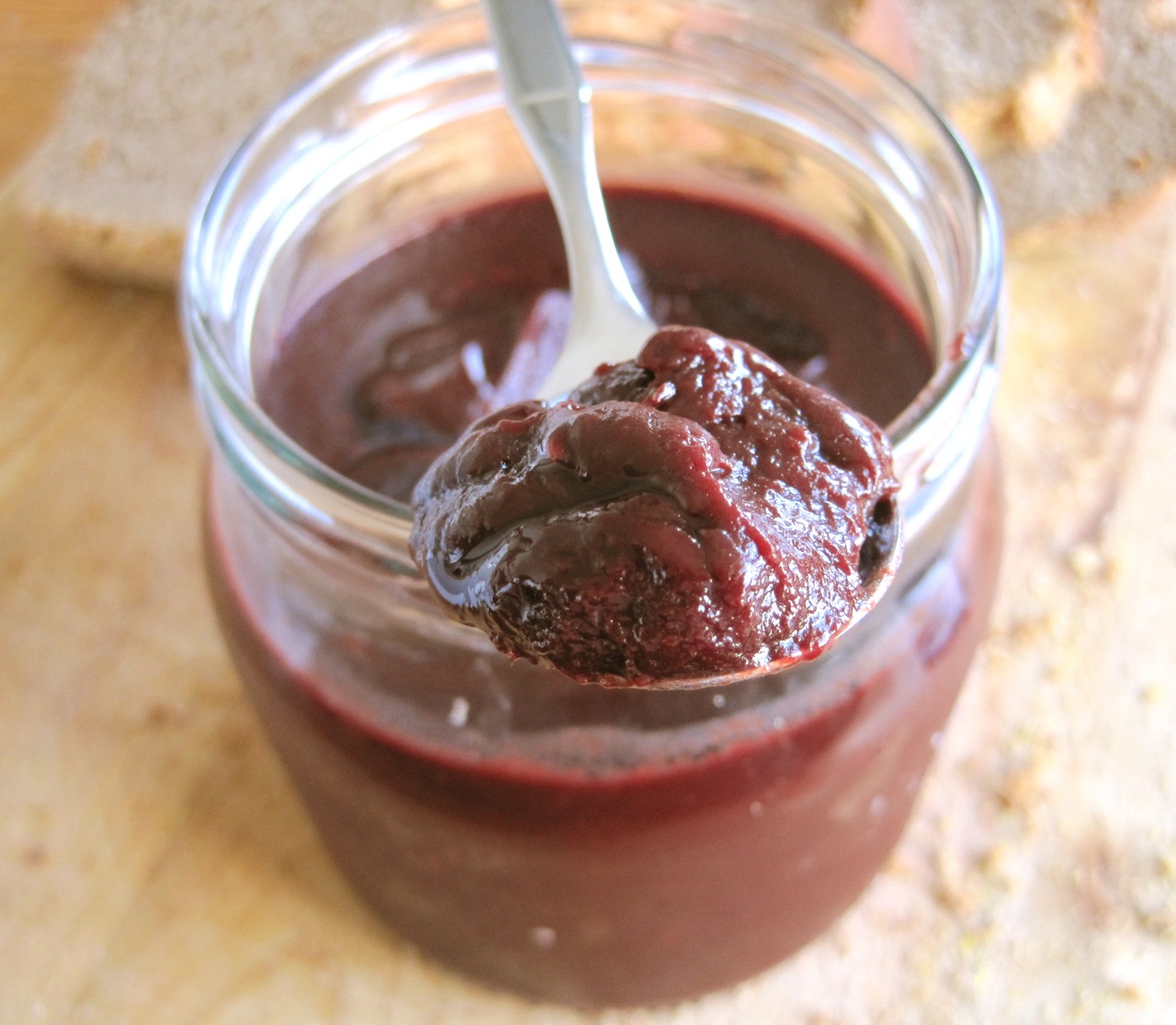 Organic Raspberry and Chocolate Jam