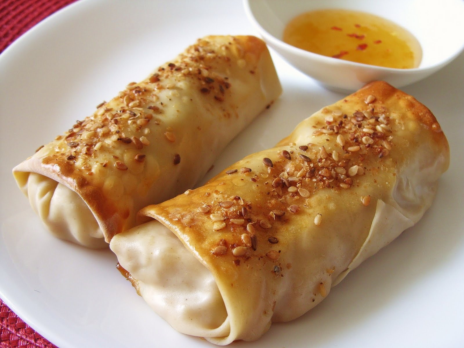 Sage Trifle: Light & Crisp Baked Egg Rolls