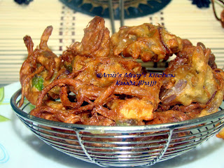 Amu's Mum's kitchen: KANDA BHAJI - KHEKADA BHAJI - ITS RAINY SEASON