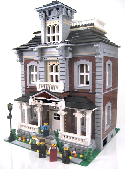 Single L.A. Dad: Photos: 20 Pictures of Lego Victorian Homes
