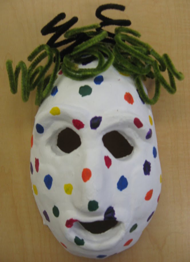 Rowe Junior High ART BLOG: Mask Project