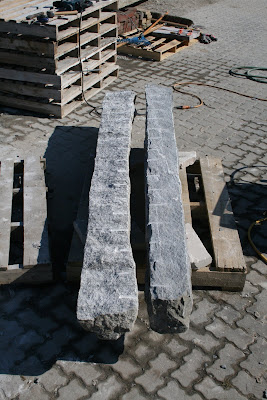 Camosse Masonry Supply: 8ft. Granite Posts
