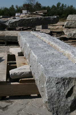 Camosse Masonry Supply: 8ft. Granite Posts