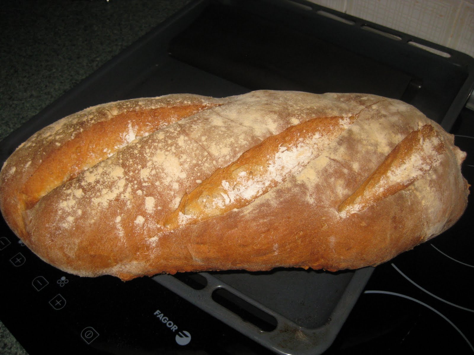 Las recetas de Peepa: Pan rústico