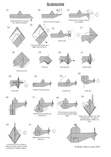 Dragon Origamis: Submarino