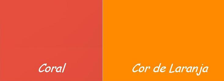 Só no Blush: Cor de Laranja + Coral