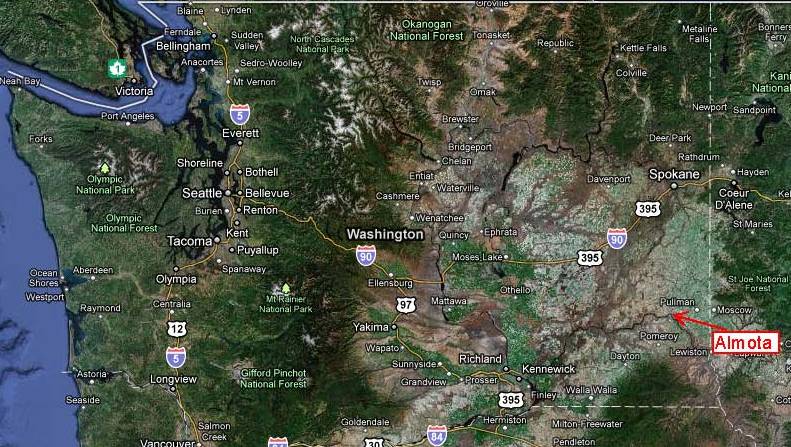 Reading the Washington Landscape: Almota, Washington 1882 and 2010