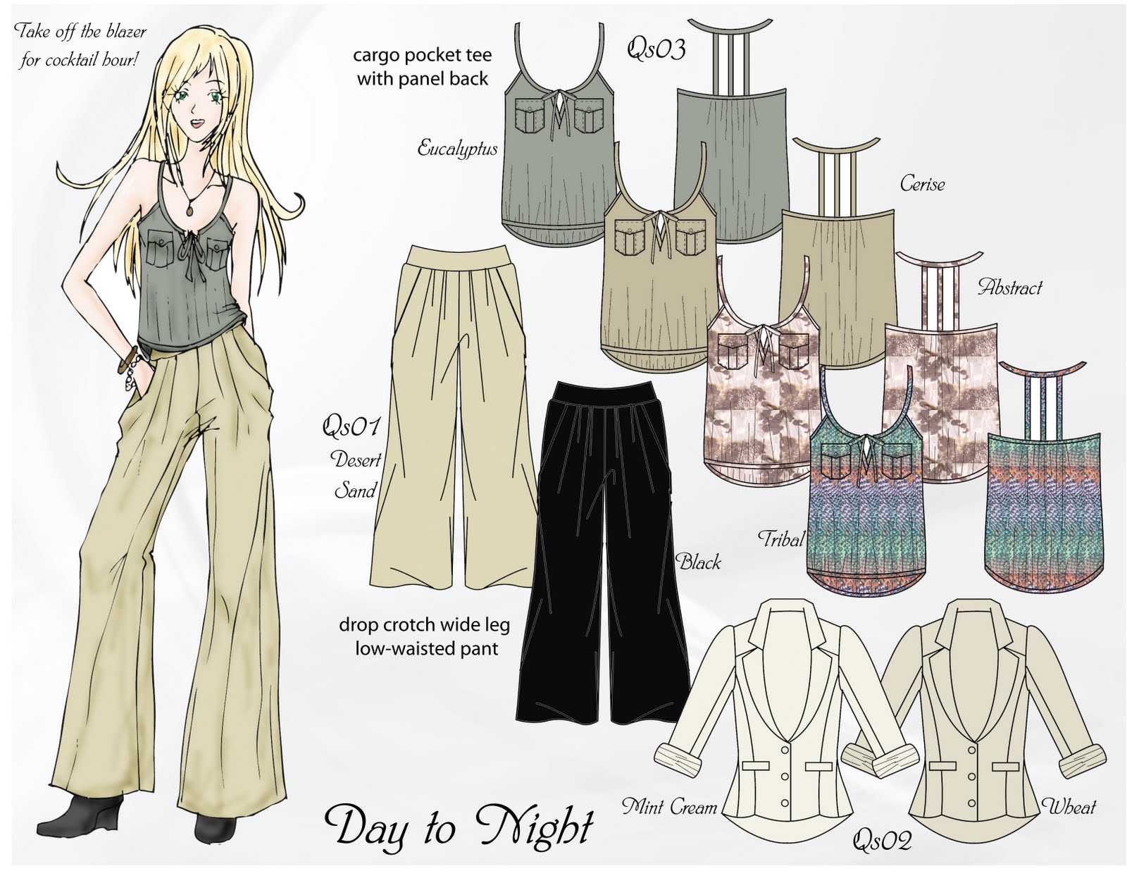 Fashion Portfolio: Extra Linesheets