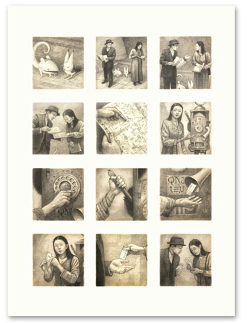 Simon Says: The Arrival by Shaun Tan: Wordless story