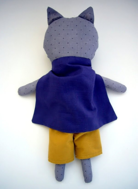 des fils et des gommettes---: doudou "super héros" #2