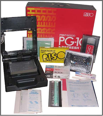 classy fabulous: Screen Printer Gocco - Japan Purinto Gokko プリントゴッコ