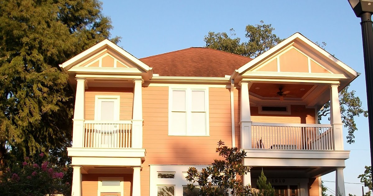 Great Art Decoration: Peach Color of House