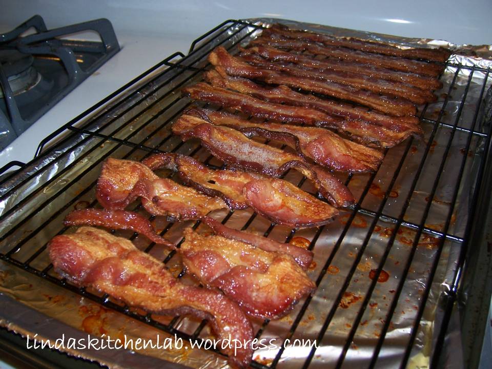 Linda's Kitchen Lab: Oven-Baked Crispy Bacon