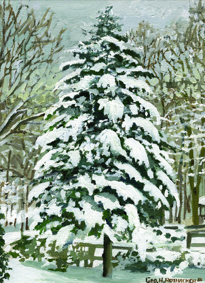 A Winter's Tale - Celebration of the Season by George Rothacker