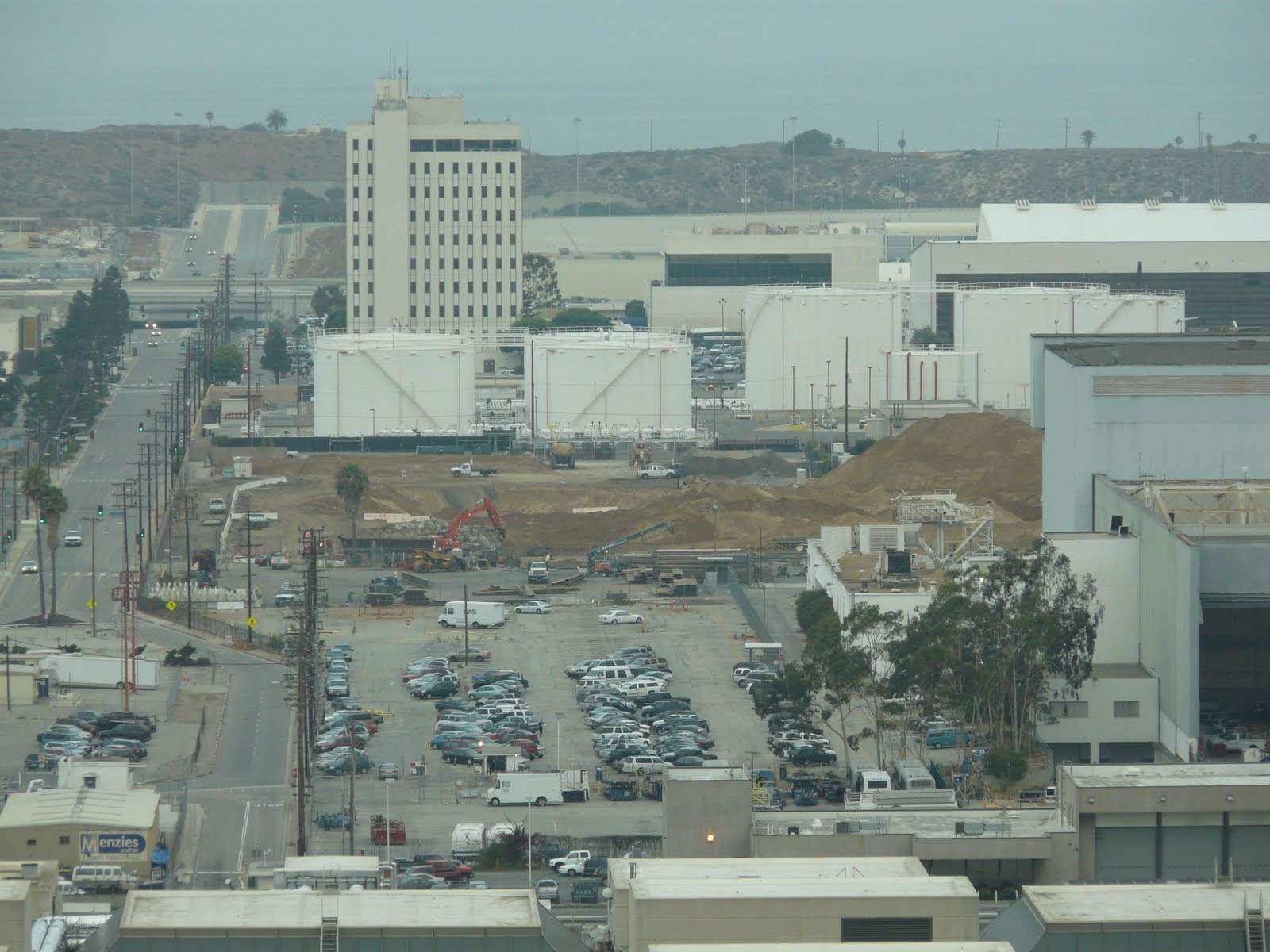 View from the control tower: LAX Construction Update