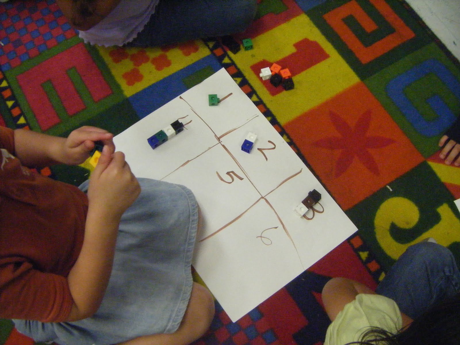 PreK--Preschool Ideas from Noey: Using math partners