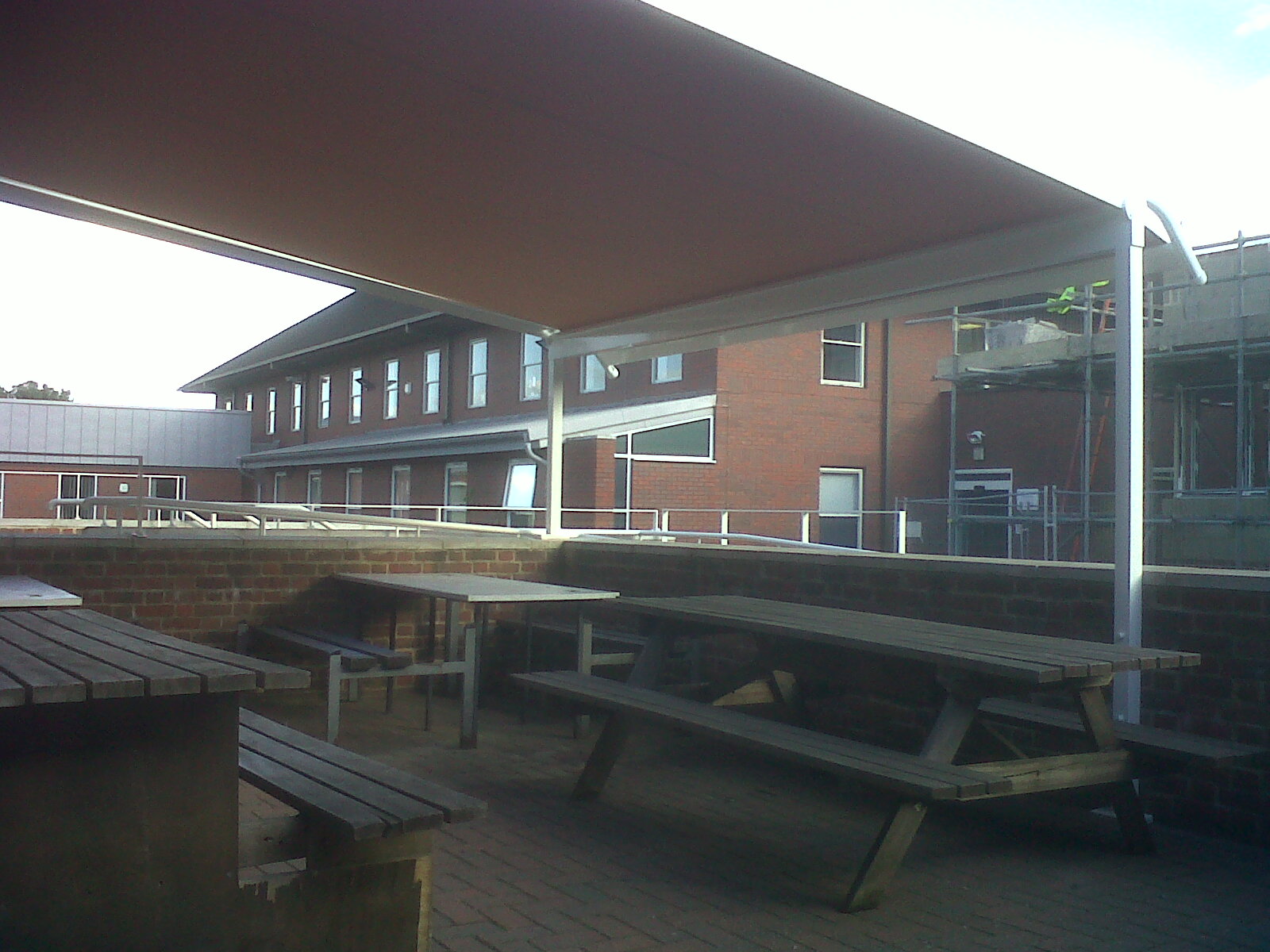 News and Reviews: Al Fresco Dining at Reigate College