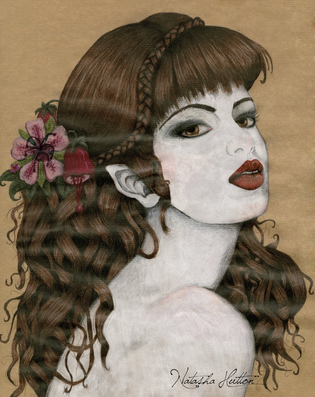 Natasha Hutton Illustration: Nymphette