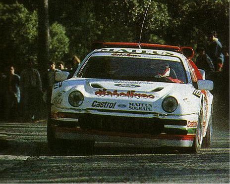 CORTAPEGAPINTA: FORS RS 200 JOAQUIN SANTOS (RALLYE PORTUGAL 1986)