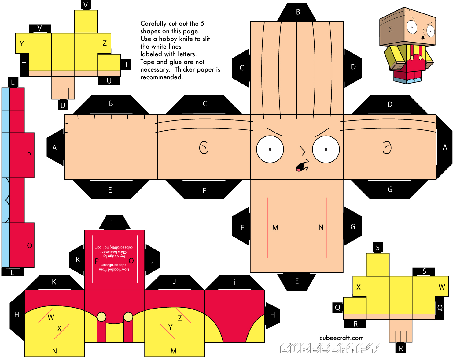 paper toy - bozolandia