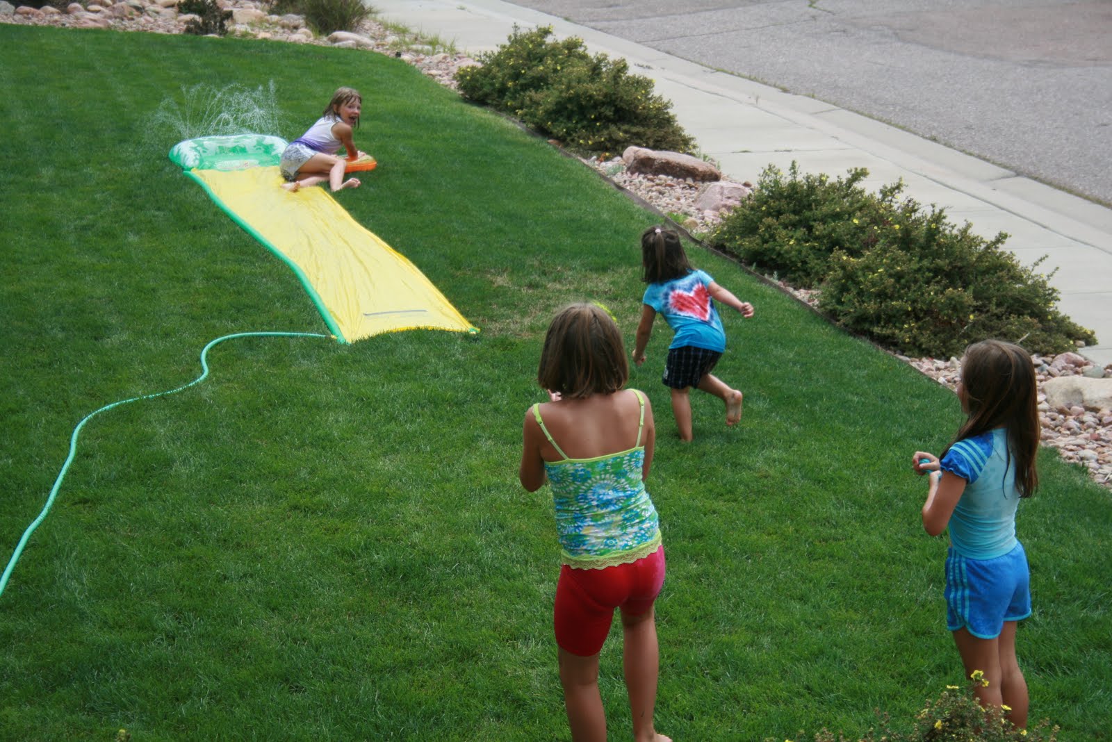 The Wright Blessings: Water fight!!!