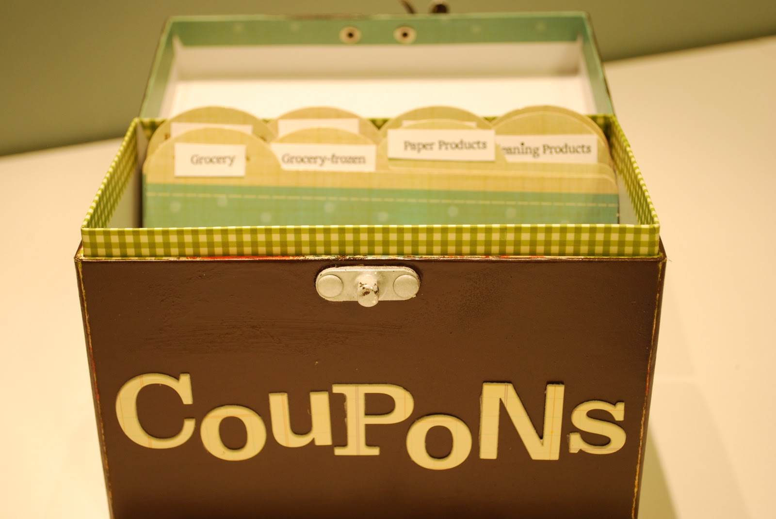 A Creative Day: Coupon Organizer