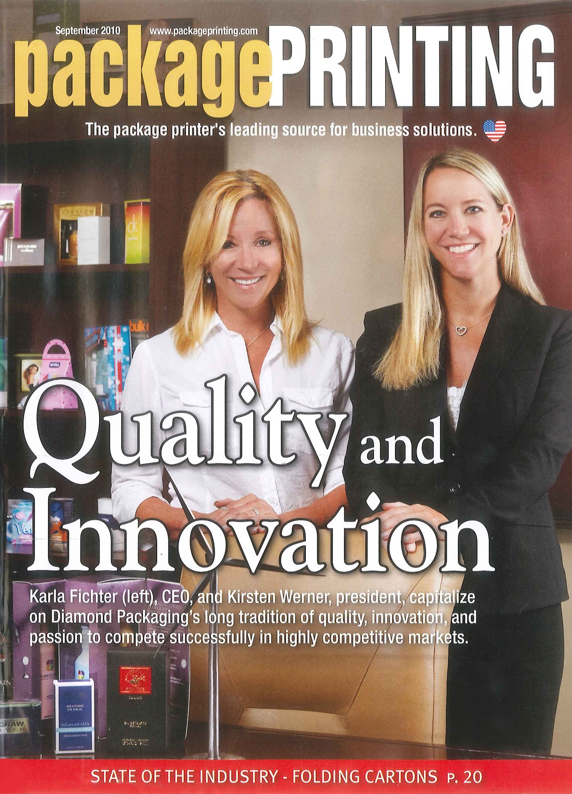 Diamond Packaging: Diamond Packaging Featured in packagePRINTING Magazine